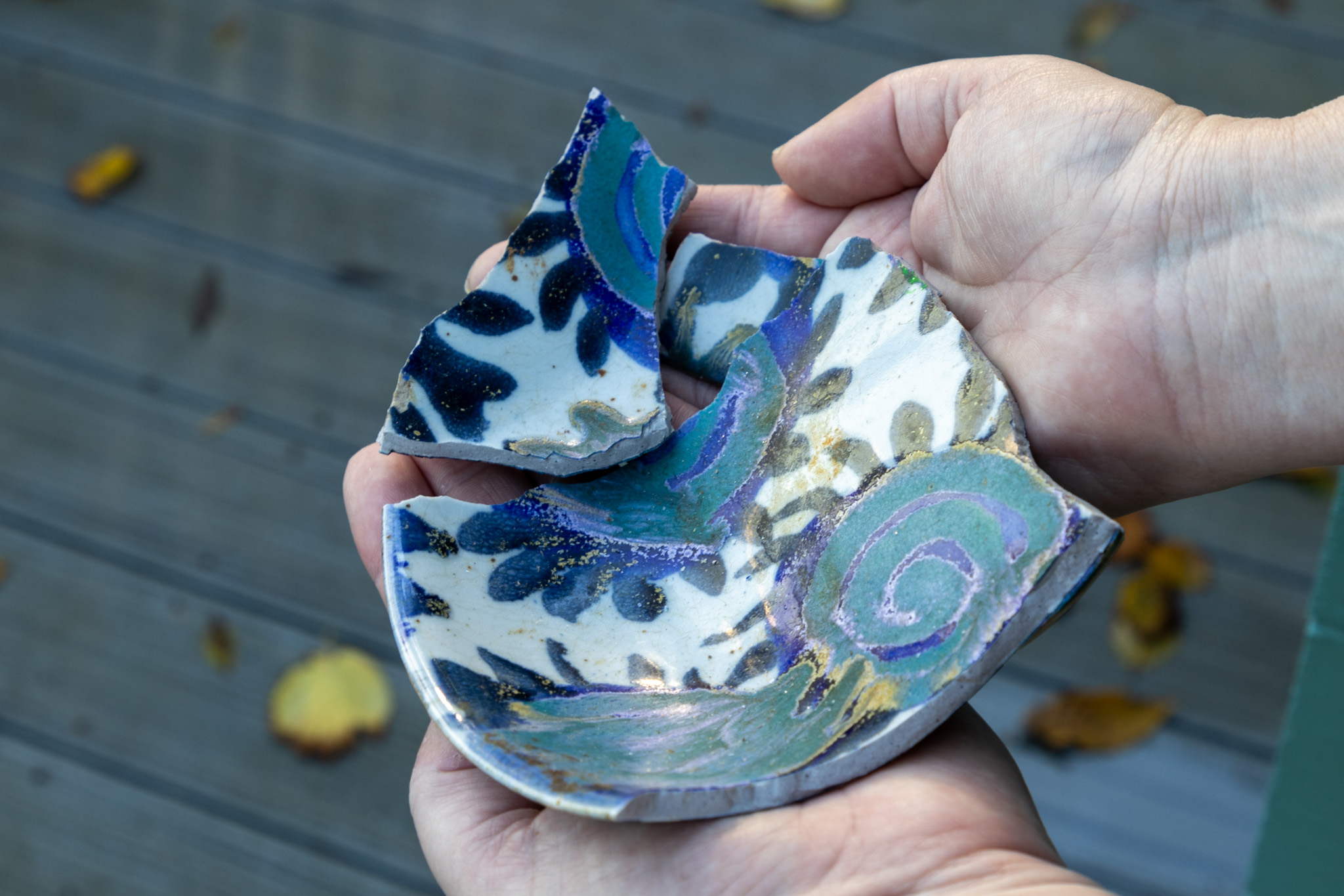 The broken bowl | A personal experience of grief | Hospice in the Weald